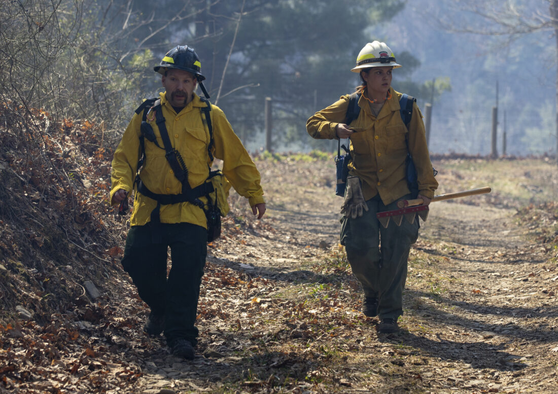 National Guard helicopters help battle West Virginia wildfires in steep ...